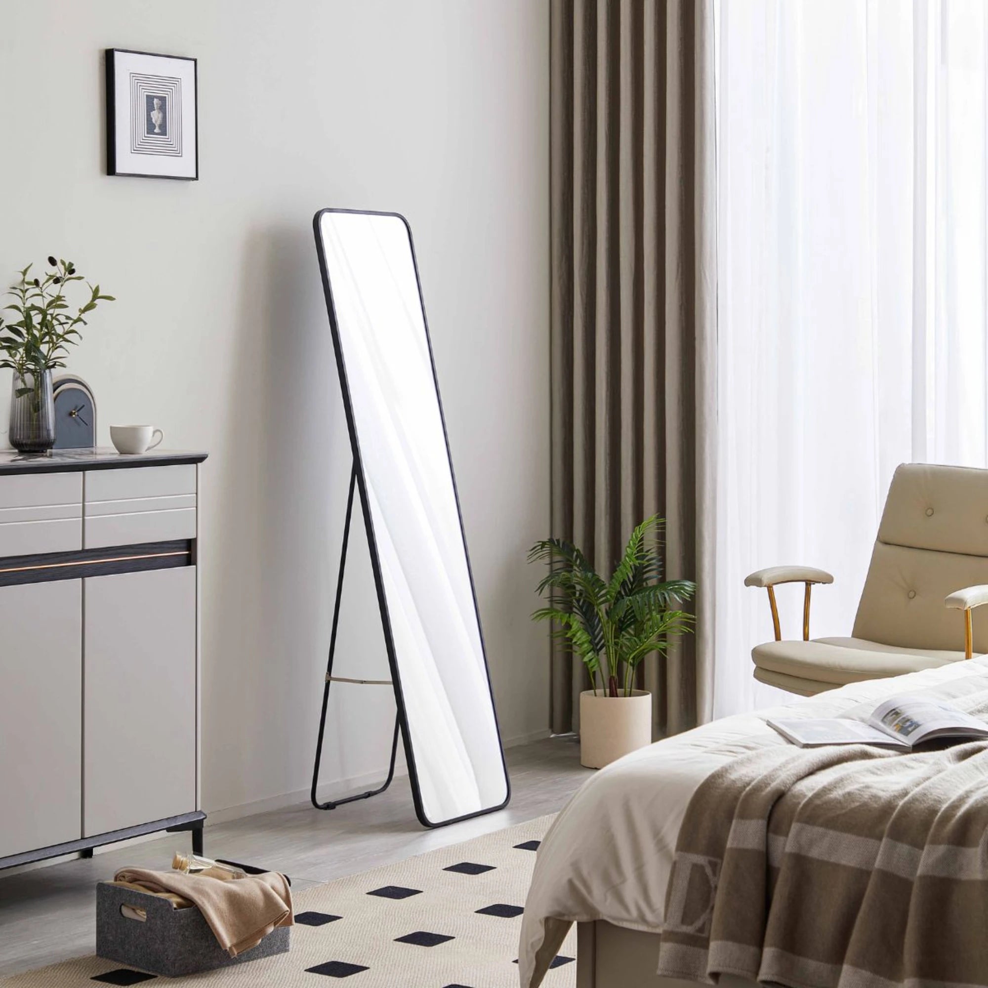 Linspire Novak Standing Mirror 40x50x155cm, Home Decor | Urabn Sales ...